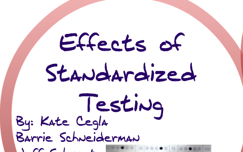 The Effectiveness of Standardized Testing by Jeffrey Schwartz on Prezi