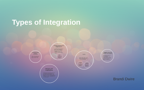 Types of Integration by Brandi Dwire on Prezi