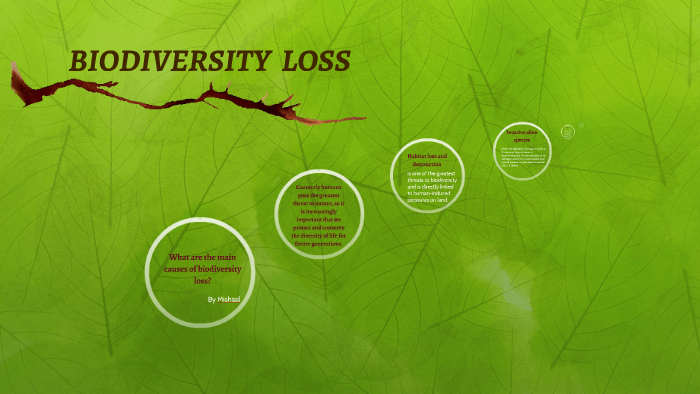 What are the main causes of biodiversity loss? by Filip Ionut on Prezi