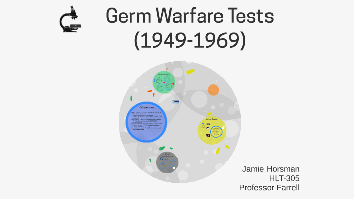 Germ Warfare Tests (1949-1969) by Jamie Horsman on Prezi