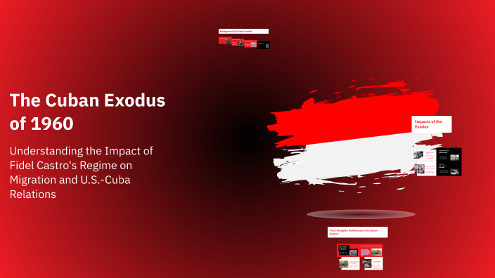 The Cuban Exodus of 1960 by Adrian Marrero on Prezi