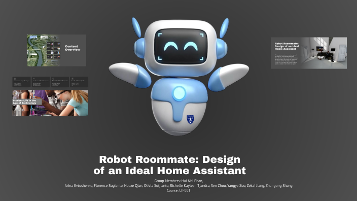 Robot Roommate: Design of an Ideal Home Assistant by Rina Evtushenko on ...