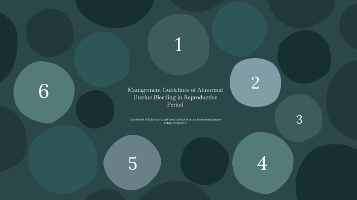 Management Guidelines of Abnormal Uterine Bleeding in Reproductive ...