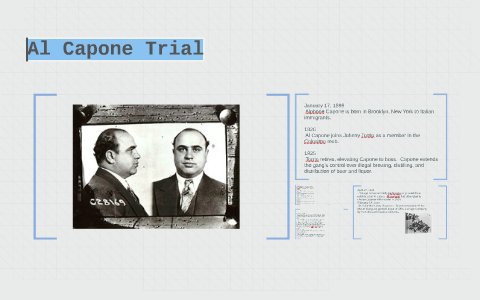Al Capone Trial by Iva Vidović on Prezi