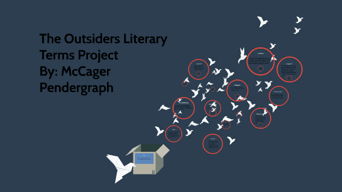 Cage P. The Outsiders Literary Terms Project by Elizabeth Agoranos on Prezi