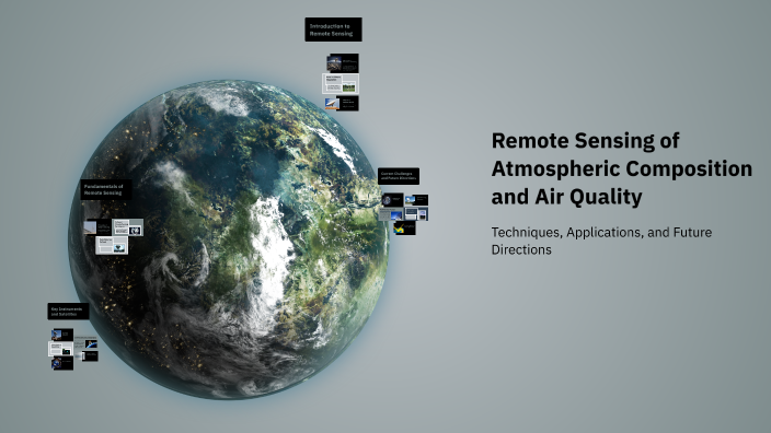 Remote Sensing of Atmospheric Composition and Air Quality by Dominika ...