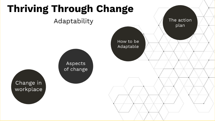 Thriving through change- Adaptability by aarushi gupta on Prezi