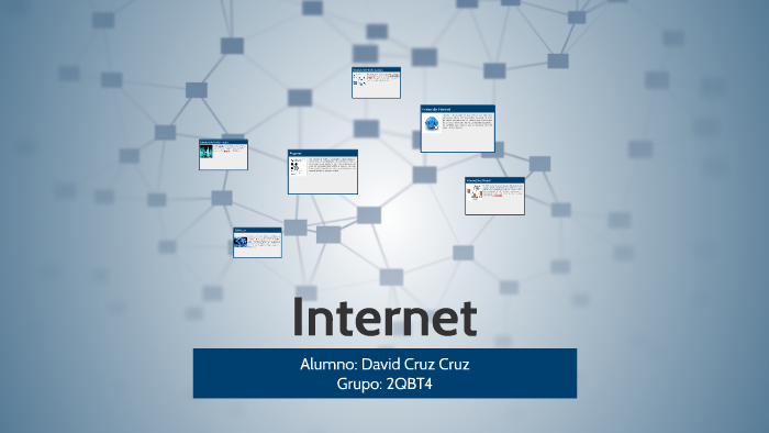 Internet es una gran redes de computadoras conectadas conect by David ...