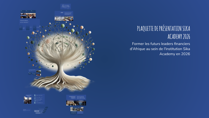 PLAQUETTE DE PRÉSENTATION SIKA ACADEMY 2026 by Sika Dream Lands on Prezi