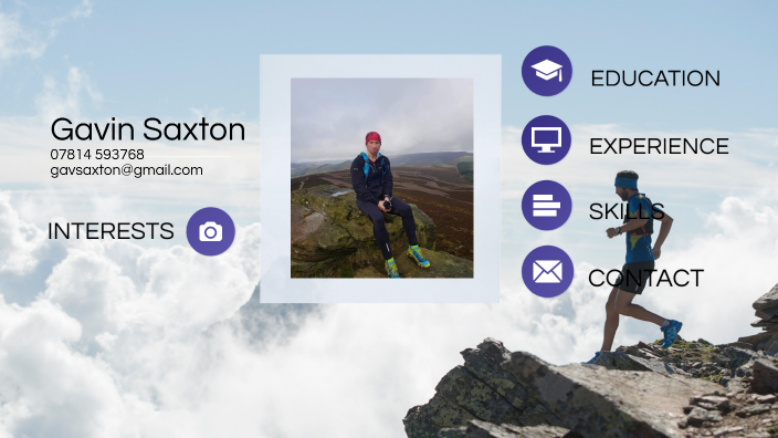 Interview Presentation by Gavin Saxton on Prezi