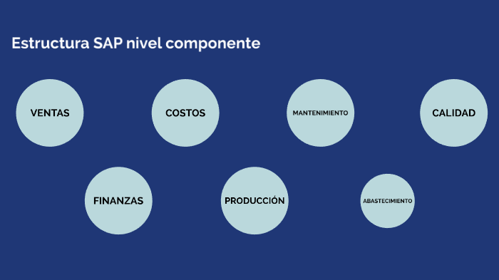 (Borrador) Estructura SAP nivel componente by Francisco Parra on Prezi