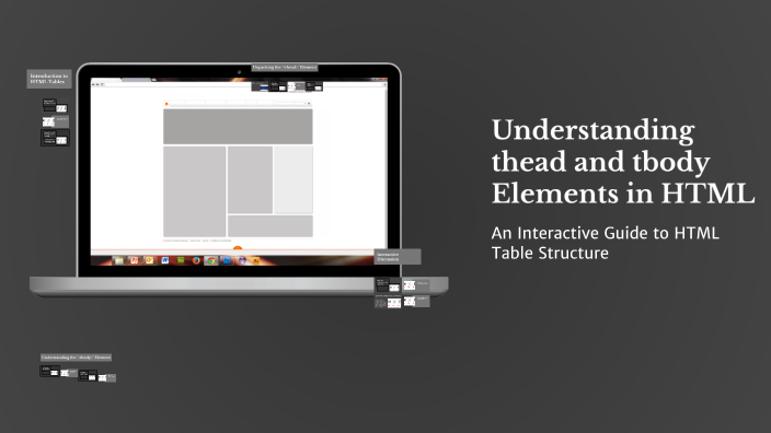 Understanding thead and tbody Elements in HTML by ffthirdacc Jff on Prezi