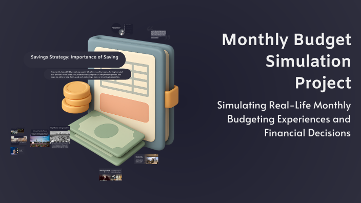 Monthly Budget Simulation Project by Lesly Perez on Prezi