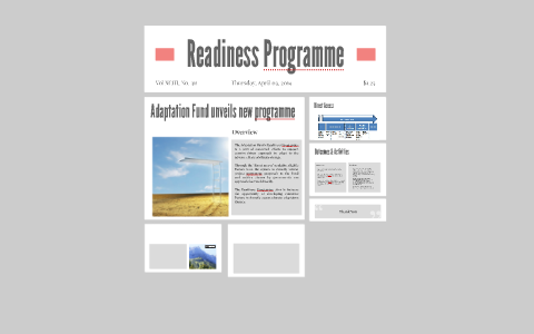 Readiness Programme by Fabrice Musoni on Prezi