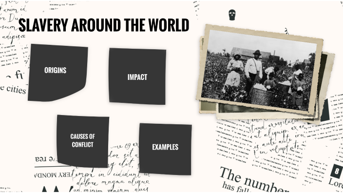 SLAVERY AROUND THE WORLD by Peyton Abar on Prezi