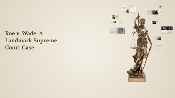Roe v. Wade: A Landmark Supreme Court Case by Chaya Friedman on Prezi