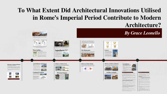 Ancient Roman Architectural Innovations by Grace Leonello on Prezi