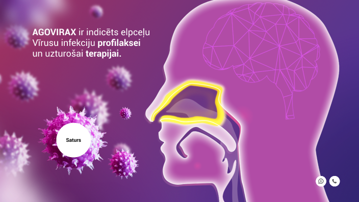 AGOVIRAX ir indicēts elpceļu Vīrusu infekciju profilaksei un uzturošai ...