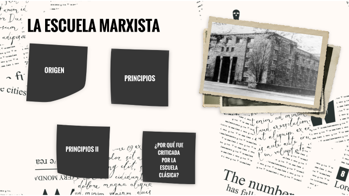 LA ESCUELA MARXISTA by Micaela Gualpa on Prezi