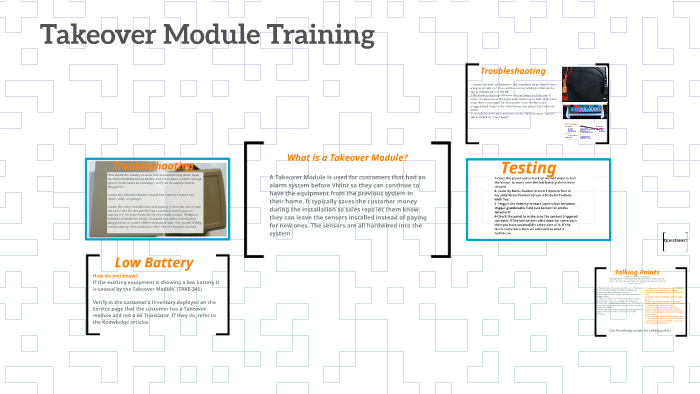 Takeover Module Training by Madisen Tischner on Prezi