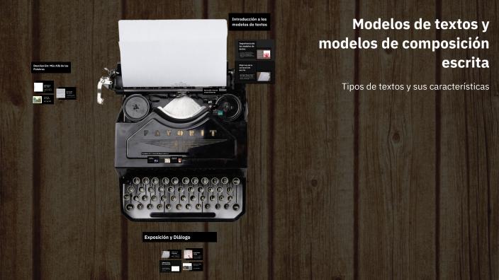 Modelos de textos y modelos de composición escrita by ALEJANDRA ...