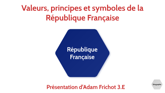 Valeurs, principes et symboles de la Rébuplique Française by cedric ...