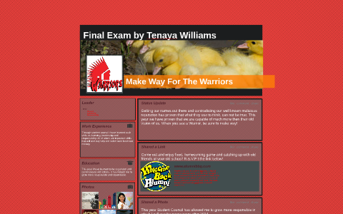 Make Way For The Warriors by Tenaya Williams on Prezi