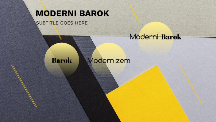 Moderni barok by Luka Juren on Prezi