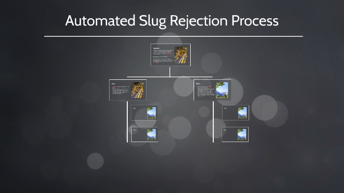 Automated Slug Rejection Process by Blake Bolton
