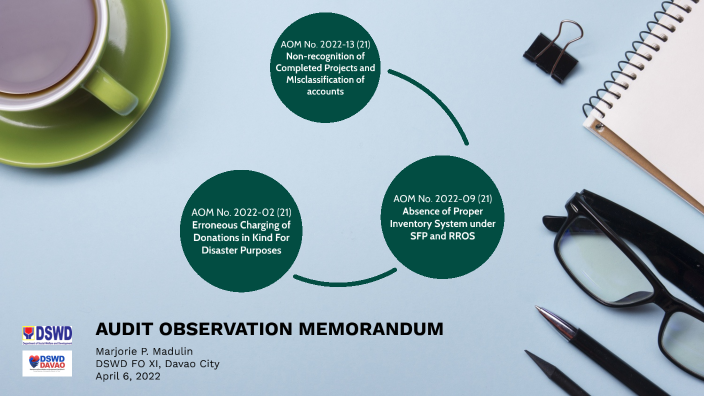 Audit Observation Memorandum by Marjorie P Madulin on Prezi