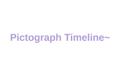 Pictograph Timeline by Cameron Miller on Prezi