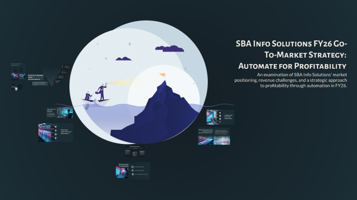 SBA Info Solutions FY26 Go-To-Market Strategy: Automate for ...