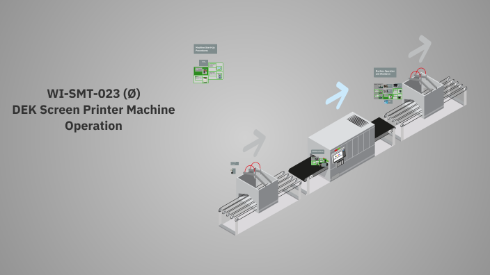 DEK Screen Printer Machine Operation by Marie Marie on Prezi