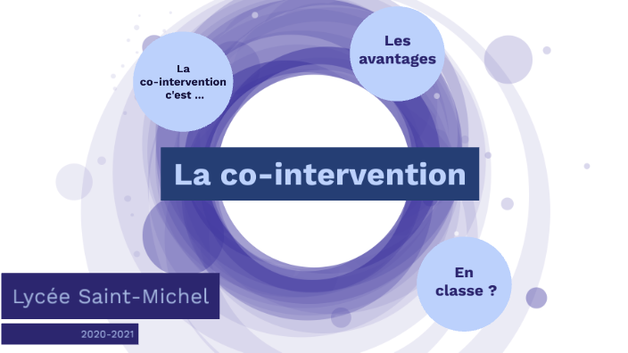 La co-intervention au lycée Saint-Michel by Gaëlle Danjean on Prezi