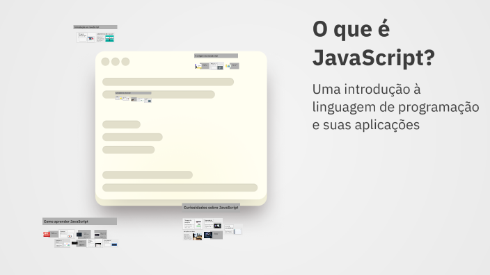 O que é JavaScript? by Soldier Hype on Prezi