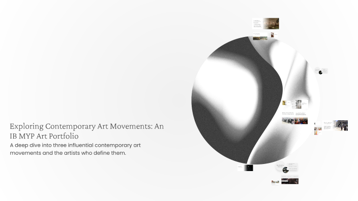 Exploring Contemporary Art Movements: An IB MYP Art Portfolio by haya ...