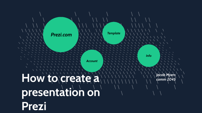 How to create a presentation on Prezi by jacob myers on Prezi