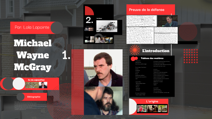 Michael Wayne McGray by Lola Lapointe on Prezi