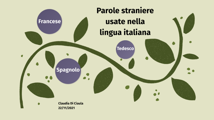 Parole straniere usate nella lingua italiana by cla dic on Prezi