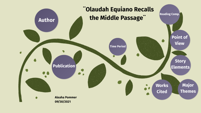 ¨Olaudah Equiano Recalls the Middle Passage¨ by aleaha pommer on Prezi