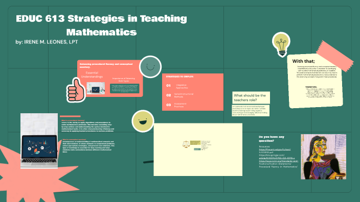 EDUC 613 Strategies in Teaching Mathematics by Irene Leones on Prezi