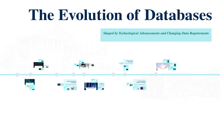 The Evolution of Databases by Vidhya V on Prezi