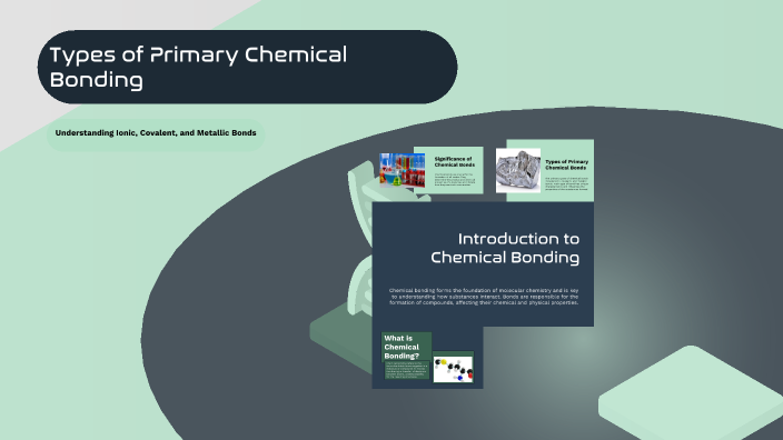Types of Primary Chemical Bonding by Sakshi Shrivastav on Prezi