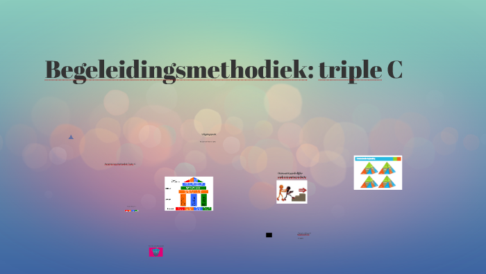 Begeleidingsmethodiek: triple C by Marissa Zuur on Prezi