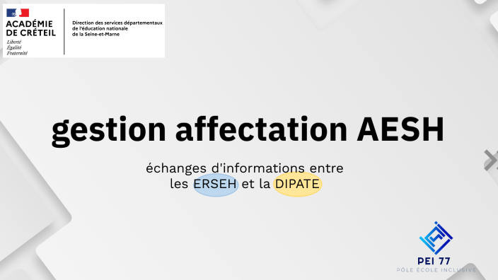 gestion affectation AESH by Nath Guinamant on Prezi