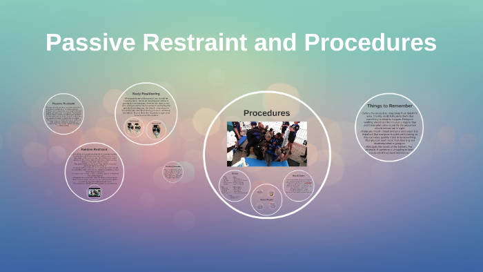 Passive Restraint and Procedures by Julie Gough on Prezi