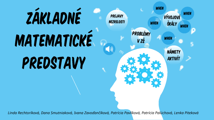 Základné matematické predstavy by Linda Rechtoríková on Prezi