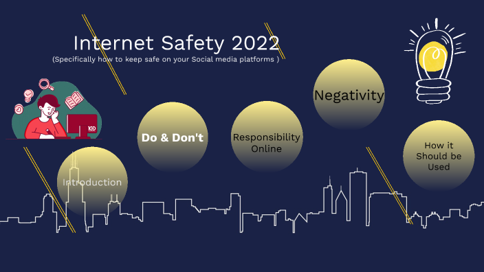 Infographic 2022 internet safety by CJ M on Prezi