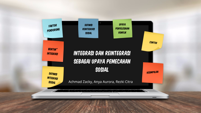Integrasi dan Reintegrasi Sosial Sebagai Upaya Pemecahan Sosial by ANYA ... Integrasi dan Reintegrasi Sosial Sebagai Upaya Pemecahan Sosial by ANYA ...