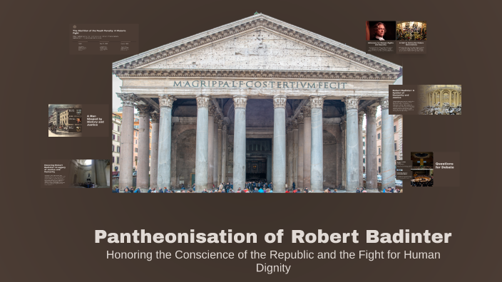 Pantheonisation of Robert Badinter by Léopold Pecher on Prezi